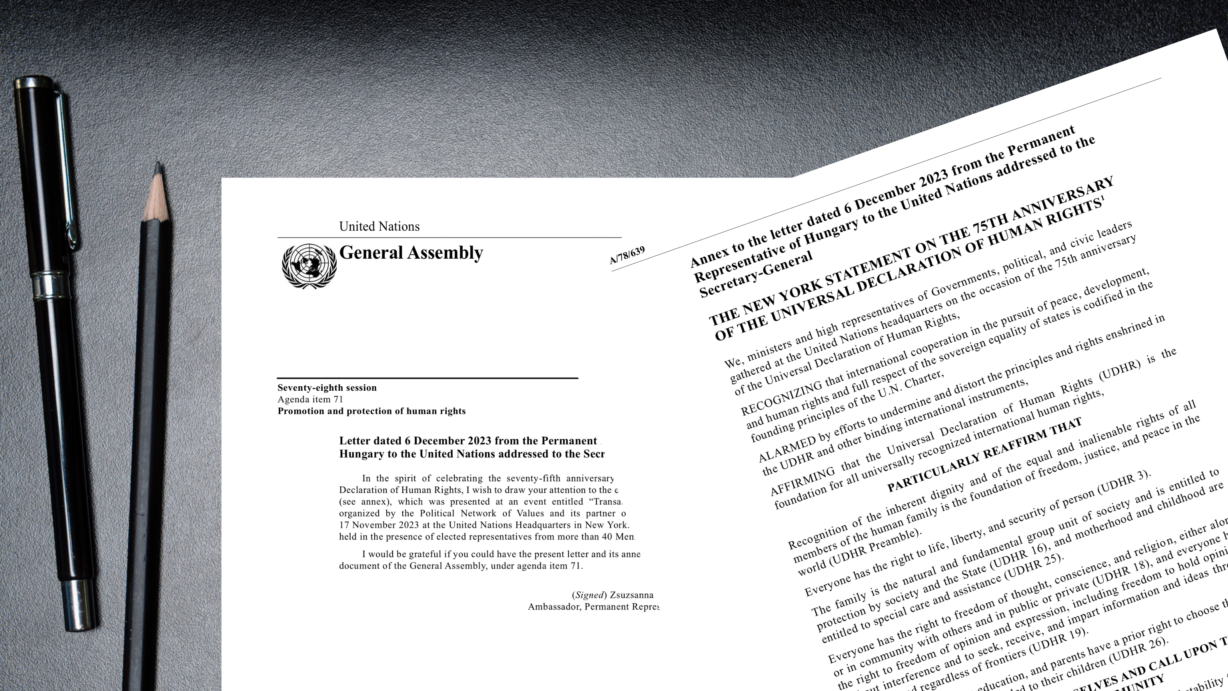 The NY Declaration is now an official document of the 78th session of ...